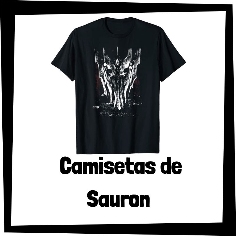 Camisetas de Sauron - Merchandising ESDLA - LOTRO